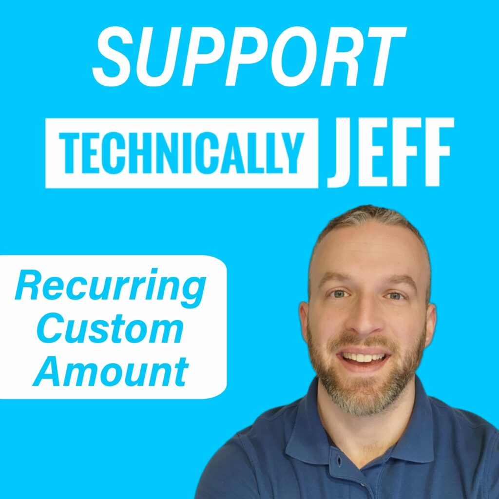 Home - Technically Jeff