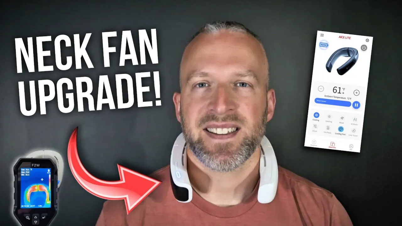 Ranvoo AICE Lite Plus Review: BEST Neck Fan Air Conditioner? - Technically Jeff